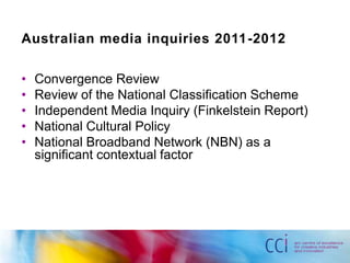 Ica presentation 2012 | PPTX