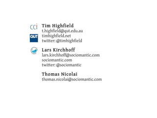 Challenges of tracking topical discussion networks online | PDF