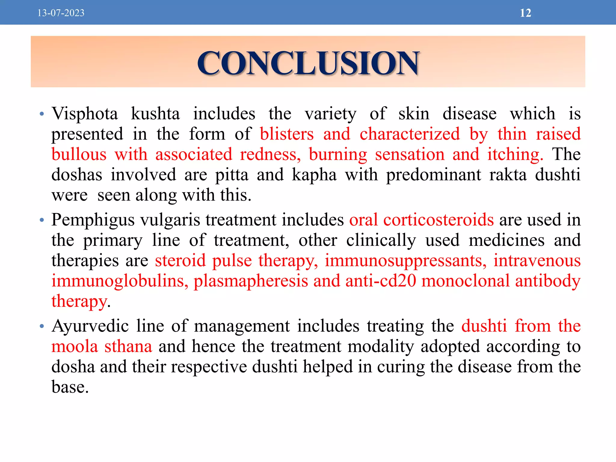Management of Pemphigus vulgaris A Rare case study By DR AJITH KUMAR | PPTX