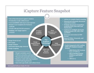 IntrospeQt iCapture Product Overview | PDF