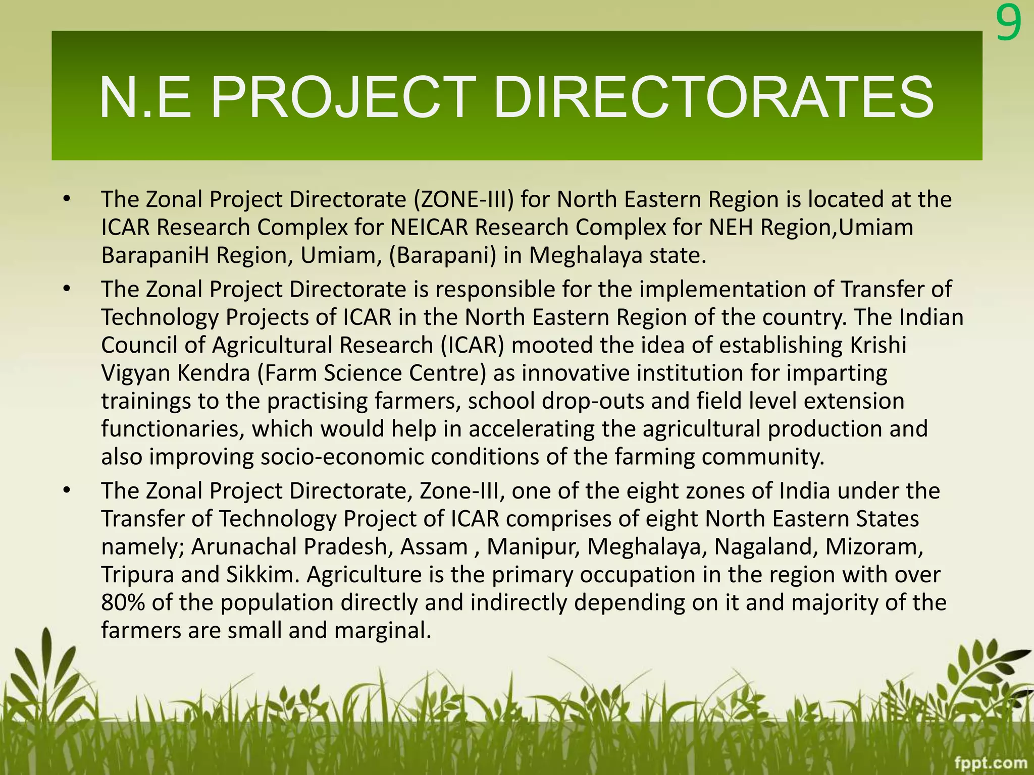 Indian Council of Agricultural Research (ICAR) | PPTX