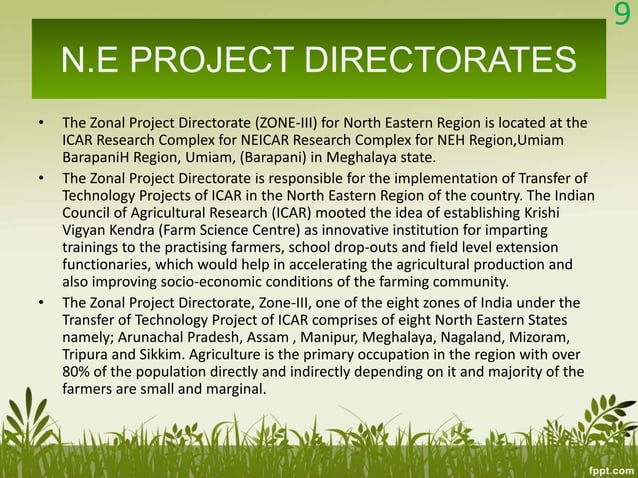 Indian Council Of Agricultural Research Icar