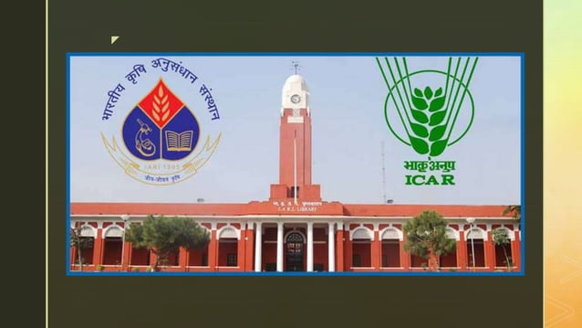 ICAR Indian Council of Agricultural Research.pptx