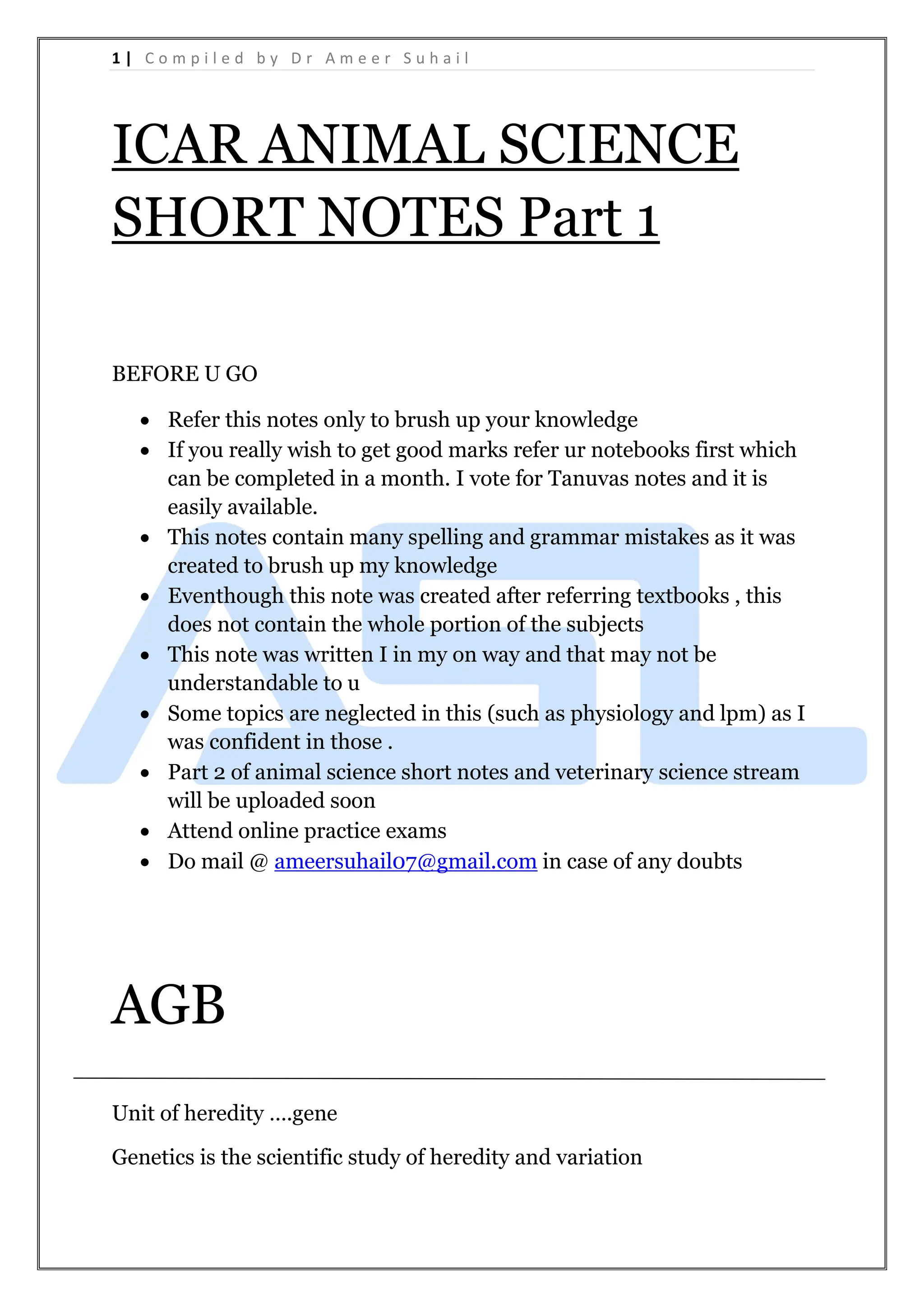 ICAR ANIMAL SCIENCE SHORT NOTES.pdf