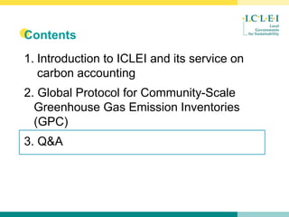 Global Protocol for Community-Scale Greenhouse Gas Emission Inventories | Chang Deng-Beck | PPTX ...