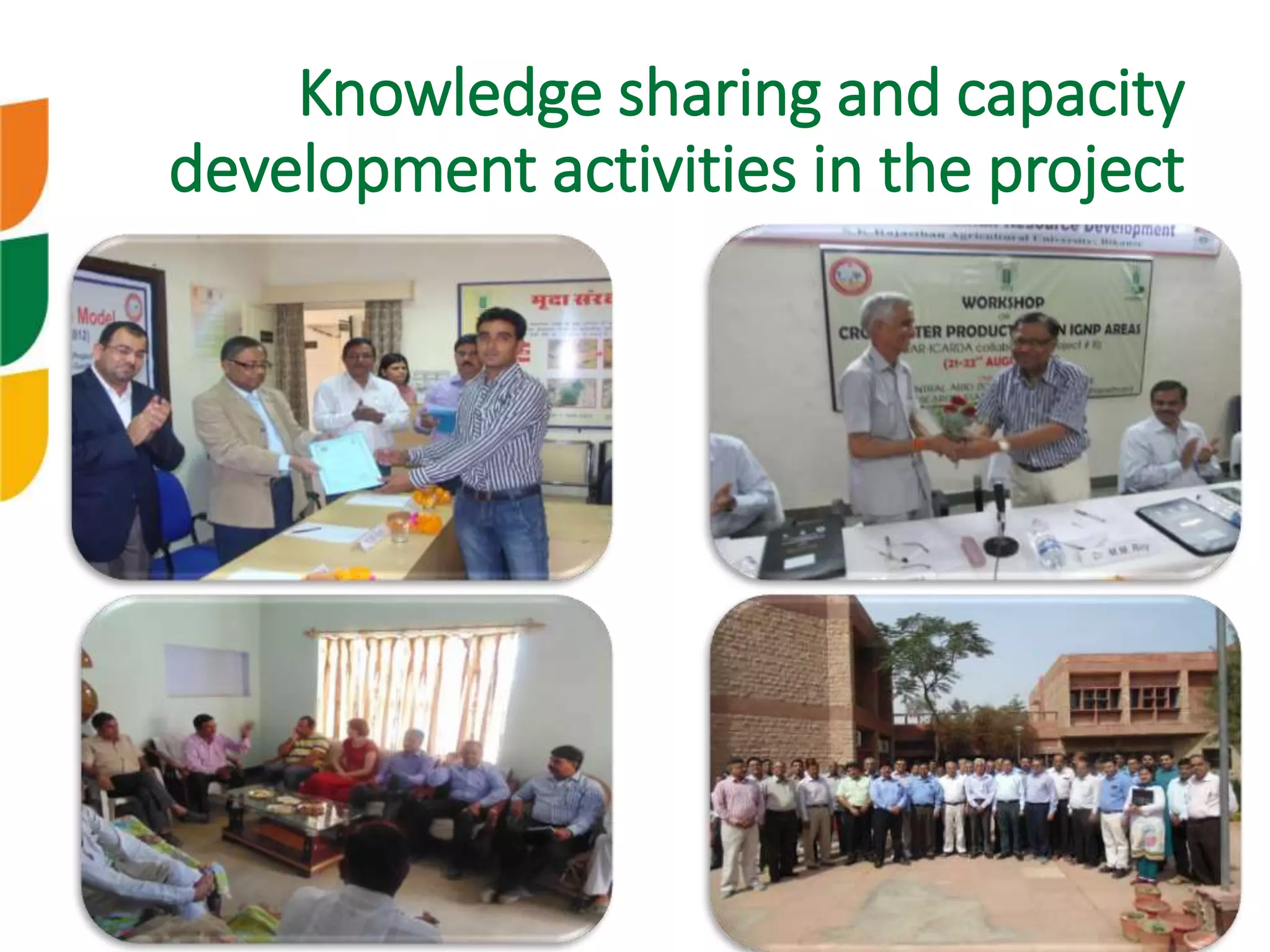 Improving Agricultural Water Productivity in the Indira Gandhi Nahar ...