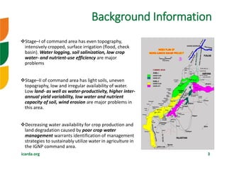 Improving Agricultural Water Productivity in the Indira Gandhi Nahar ...
