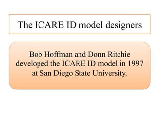 Icare id model ppt | PPTX