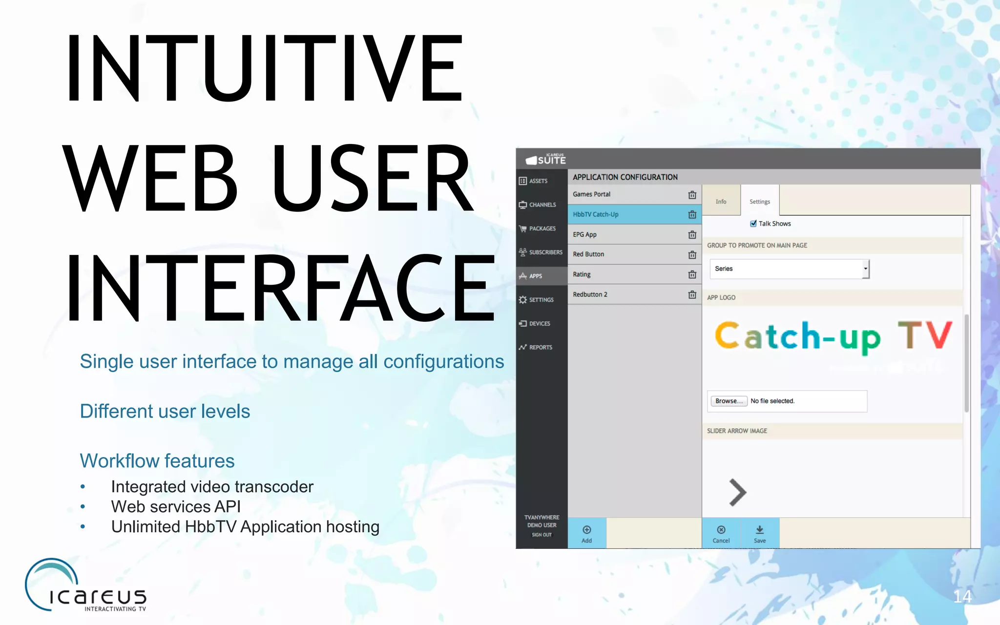 Icareus Solutions HbbTV | PDF