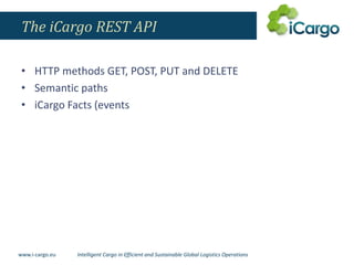 C2.1 The iCargo infrastructure | PPT