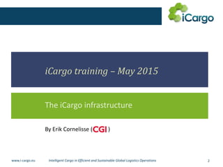 C2.1 The iCargo infrastructure | PPT
