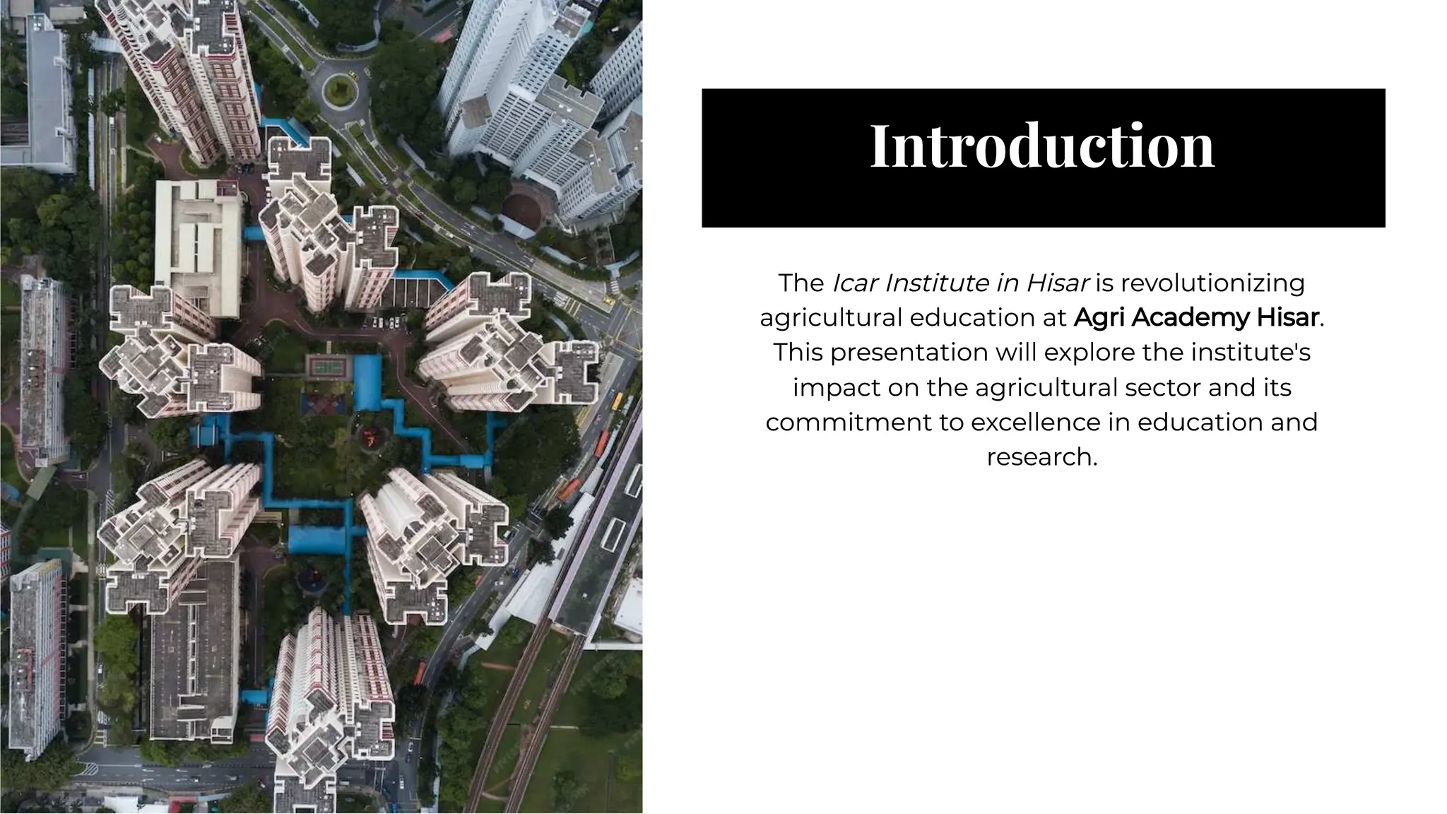 ICAR Institute in Hisar: Transforming Agriculture Education | PDF