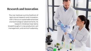 ICAR Institute in Hisar: Transforming Agriculture Education | PPT