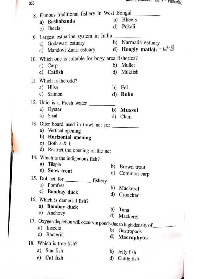 ICAR-JRF EXAMINATION MODEL PAPER | PDF