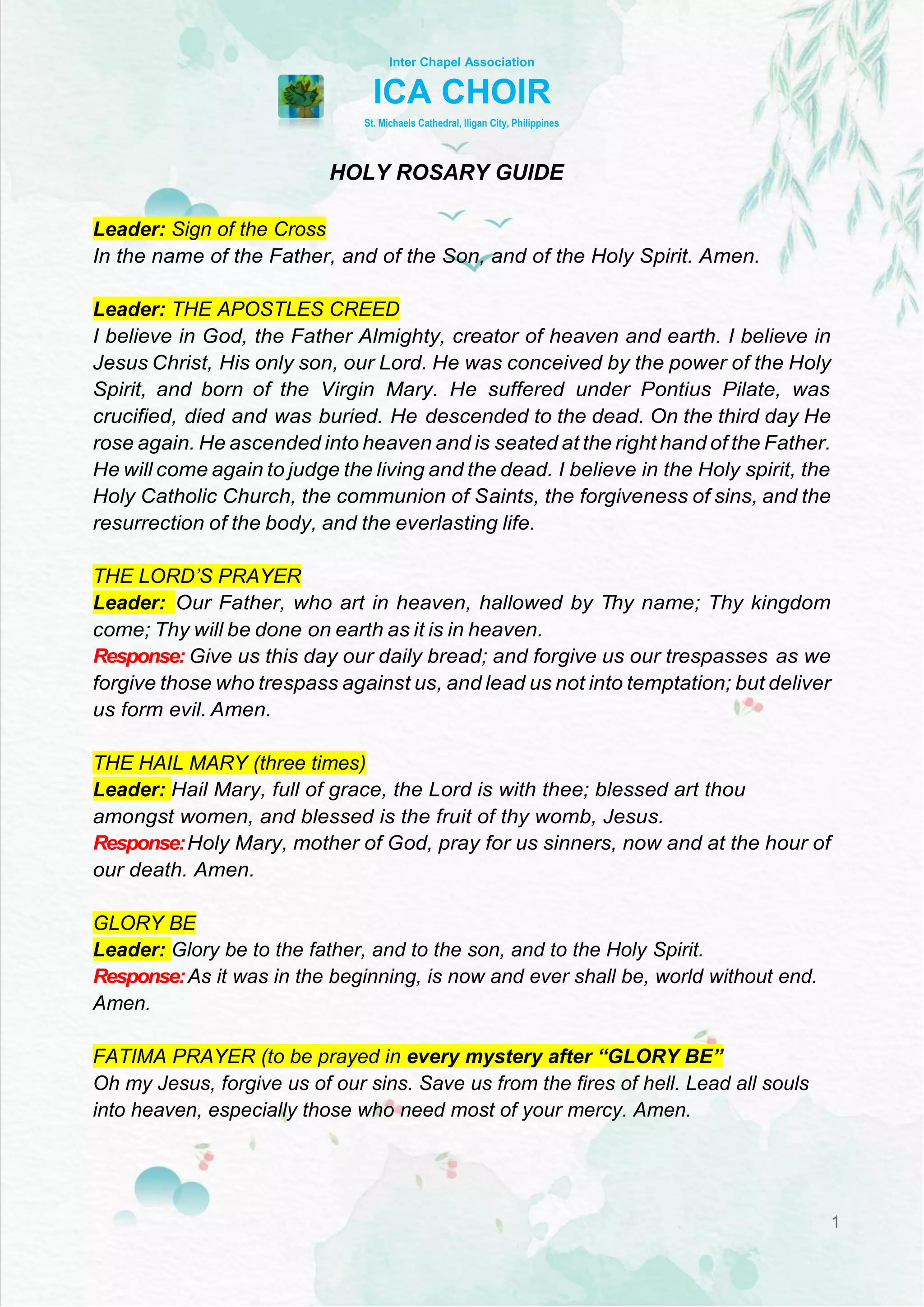 Ica rosary guidepdf-versi-210214_131300_210214_131353 | PDF