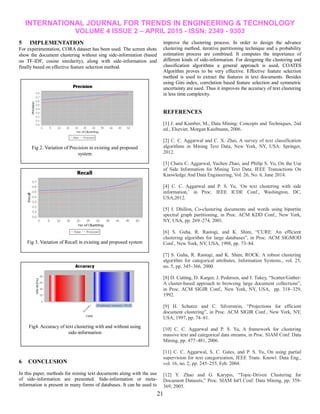 Effective Feature Selection for Mining Text Data with Side-Information | PDF | Computing ...