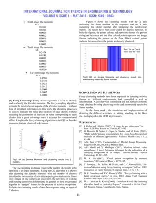 Activity Recognition From IR Images Using Fuzzy Clustering Techniques | PDF