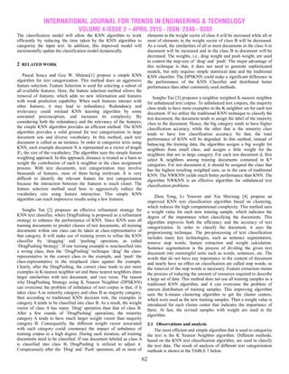 Text Categorization Using Improved K Nearest Neighbor Algorithm | PDF | Computing | Technology ...