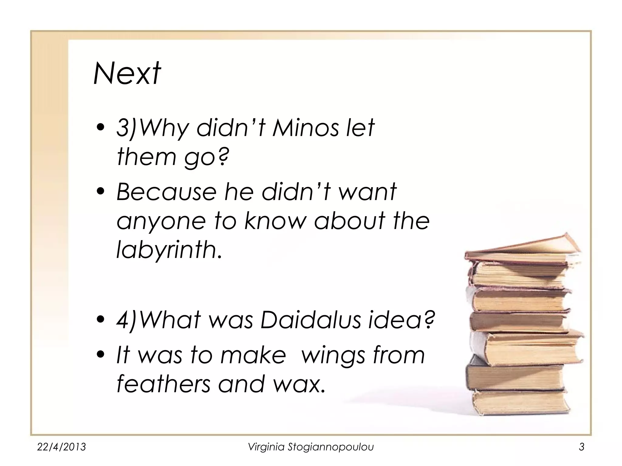 Icarus and daedalus | PPT