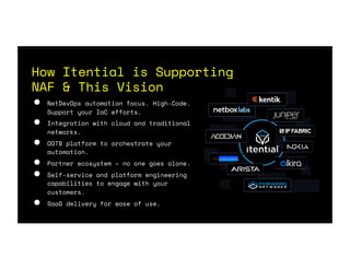 Evolving the Network Automation Journey from Python to Platforms | PPT