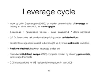 Towards a microeconomic theory of the finance-driven business cycle | PPT