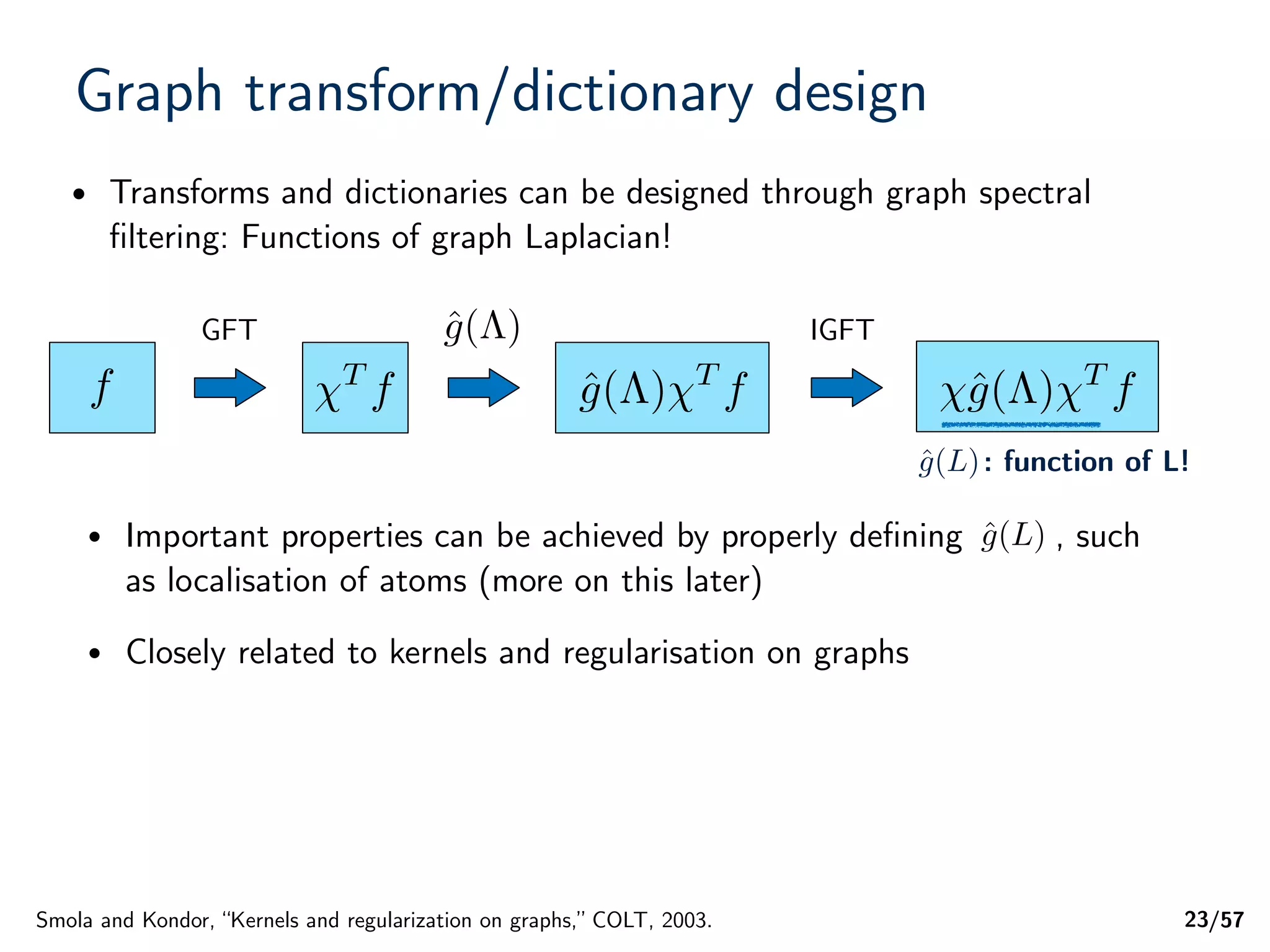 Graph Signal Processing for Machine Learning A Review and New Perspectives - PArt 1 | PDF ...