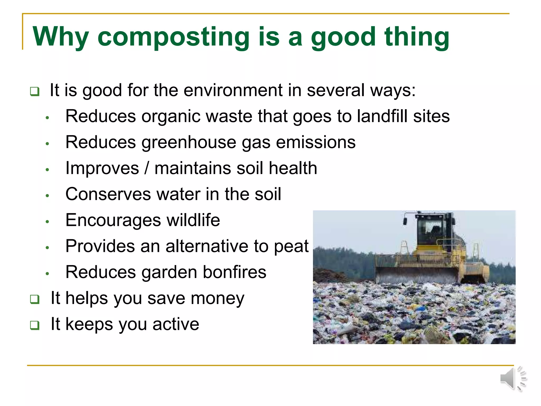 An introduction to home composting | PPTX