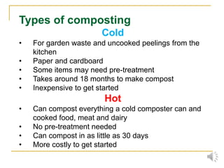 An introduction to home composting | PPTX