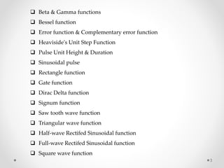 Ic batch b1 sem 3(2015) introduction to some special functions and ...