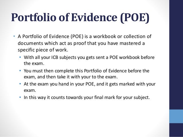 ICB Exams and Assessment