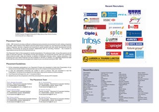 ICBM Placement Brochure | PDF | Professional School | Postgraduate ...