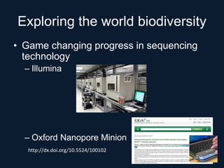 Modeling a Microbial Community and Biodiversity Assay with OBI and PCO OBO Foundry Ontologies ...