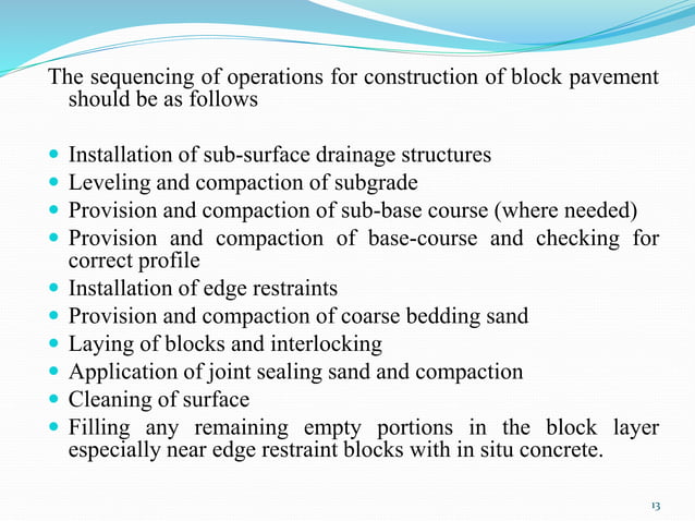INTERLOCKING CONCRETE BLOCKS PAVEMENTS | PPTX