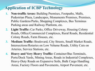 INTERLOCKING CONCRETE BLOCKS PAVEMENTS | PPTX