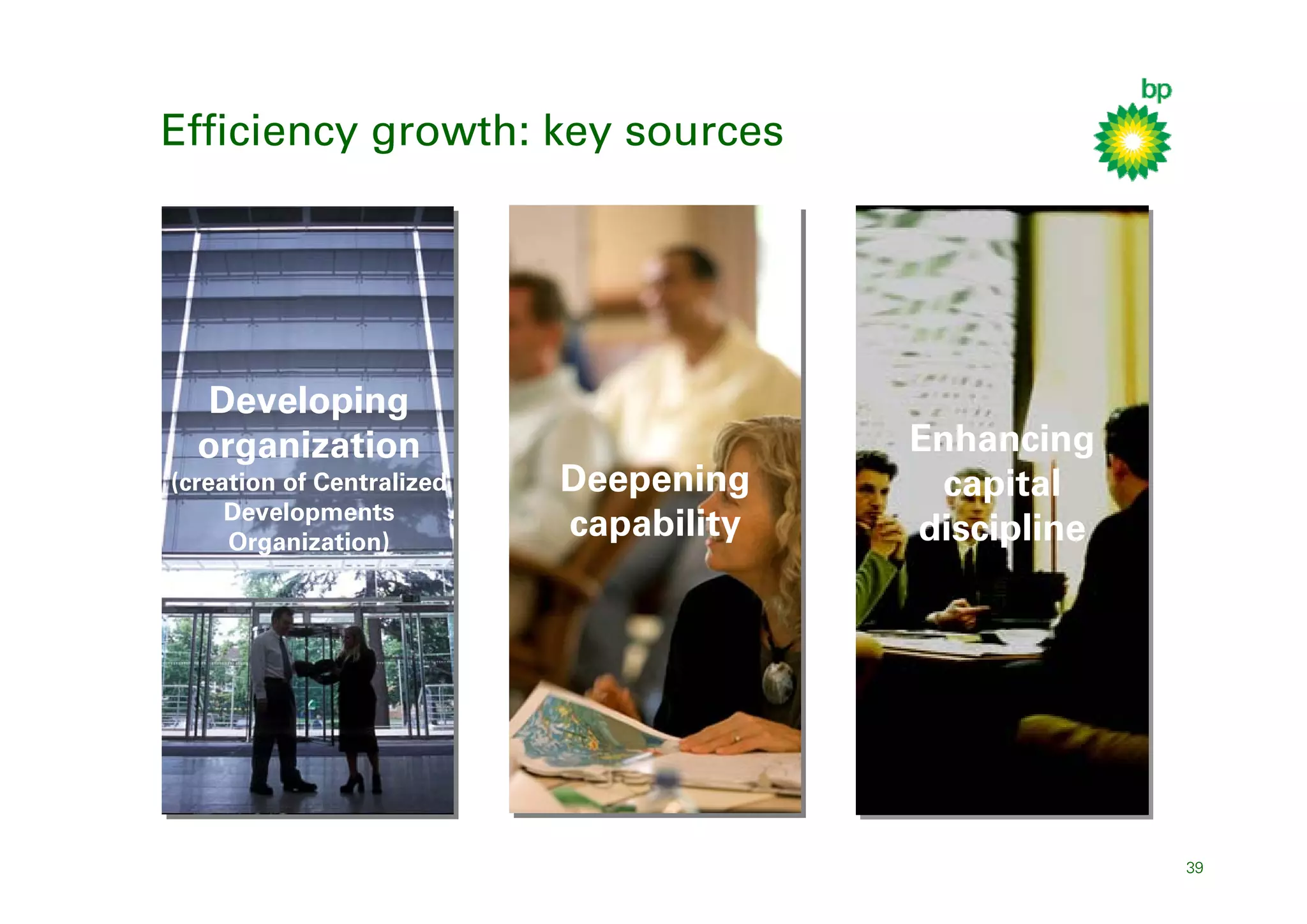 BP Strategy Presentation - March 2010 | PPT