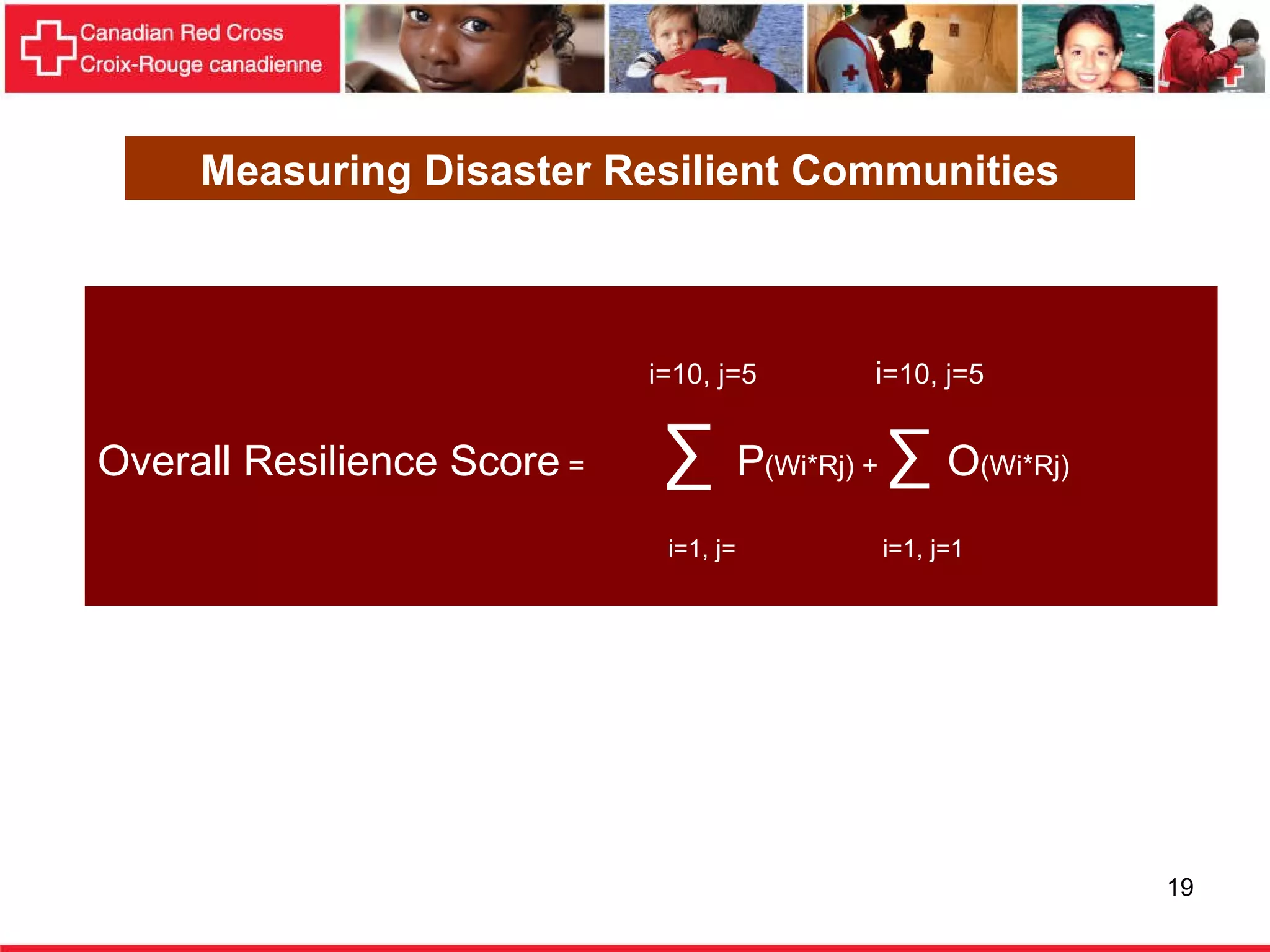 ICBRR: An Approach to Building Disaster Resilient Communities | PPT