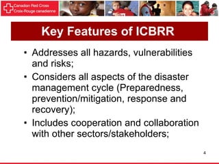 ICBRR: An Approach to Building Disaster Resilient Communities | PPT