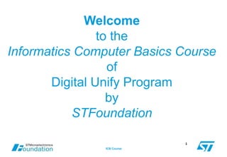 STM Informatics & Computer Basics | PDF