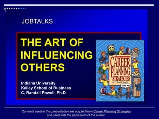 ICC-Art of Influencing Others-Networkers.ppt
