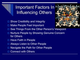 ICC-Art of Influencing Others-Networkers.ppt