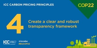ICC Carbon Pricing Principles | PDF | Environment | Science
