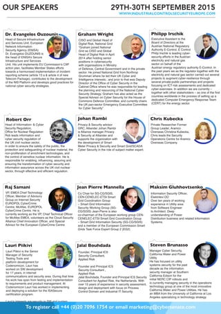 Industrial Control Cyber Security Europe 2015 | PDF | Information and ...