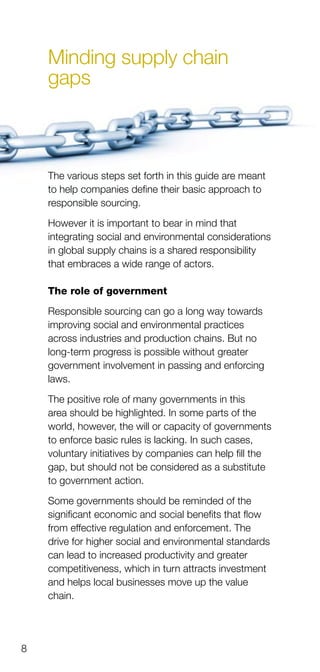 ICC Guide to Responsible Sourcing | PDF | Logistics | Business