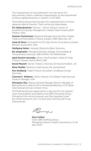 Icc international standard banking practice | PDF