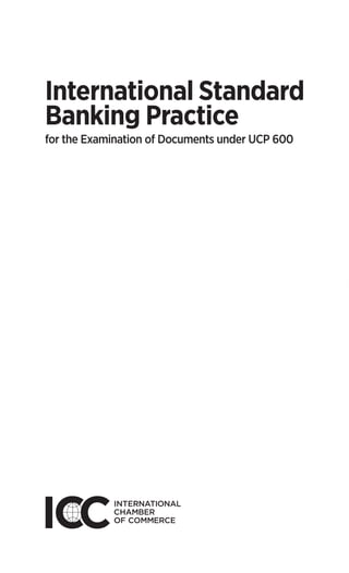 Icc international standard banking practice | PDF