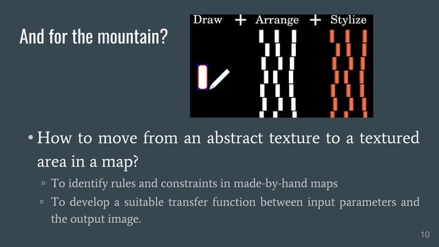 Texture Generation for Expressive Rock Drawing | PPT