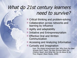 21st Century Learner and the Iowa Core Curriculum | PPT