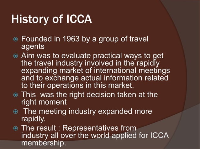 ICCA | PPT | Free Download
