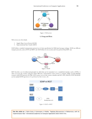 Applying Microservices in Webservices, with An Implementation Idea | PDF