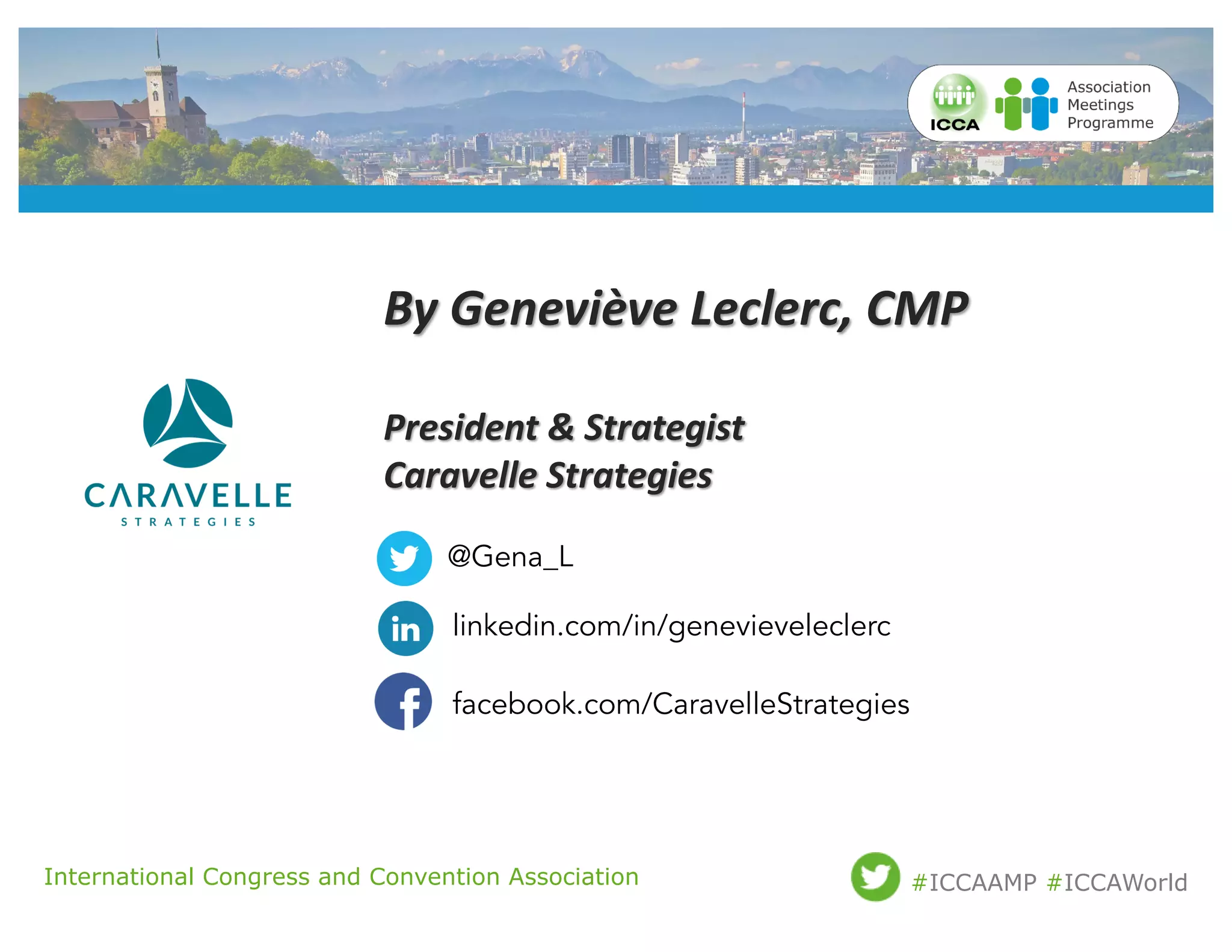 Icca amp 2018 ppt genevieve-impact | PDF